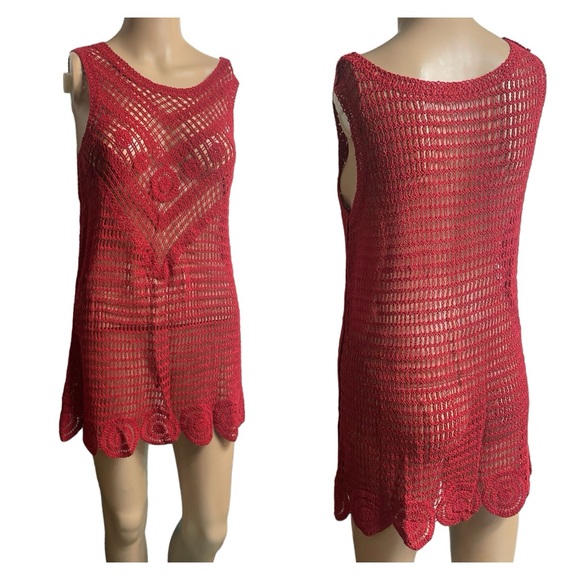 Indigo Thread Co | Swim | Indigo Thread Co Crochet Embroidered Swim ...